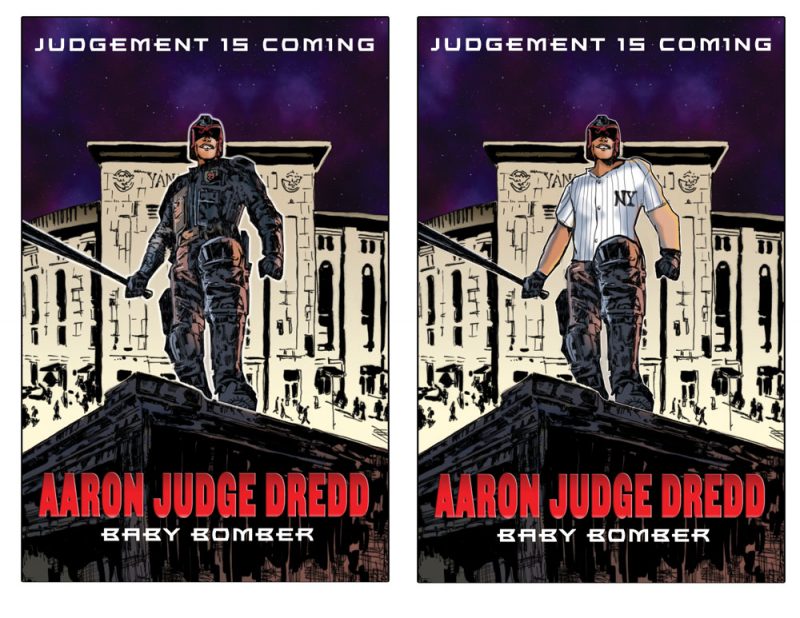 Aaron Judge Dredd NYCC 2017 Print Set | Sire Studios: Michael Dolce ...